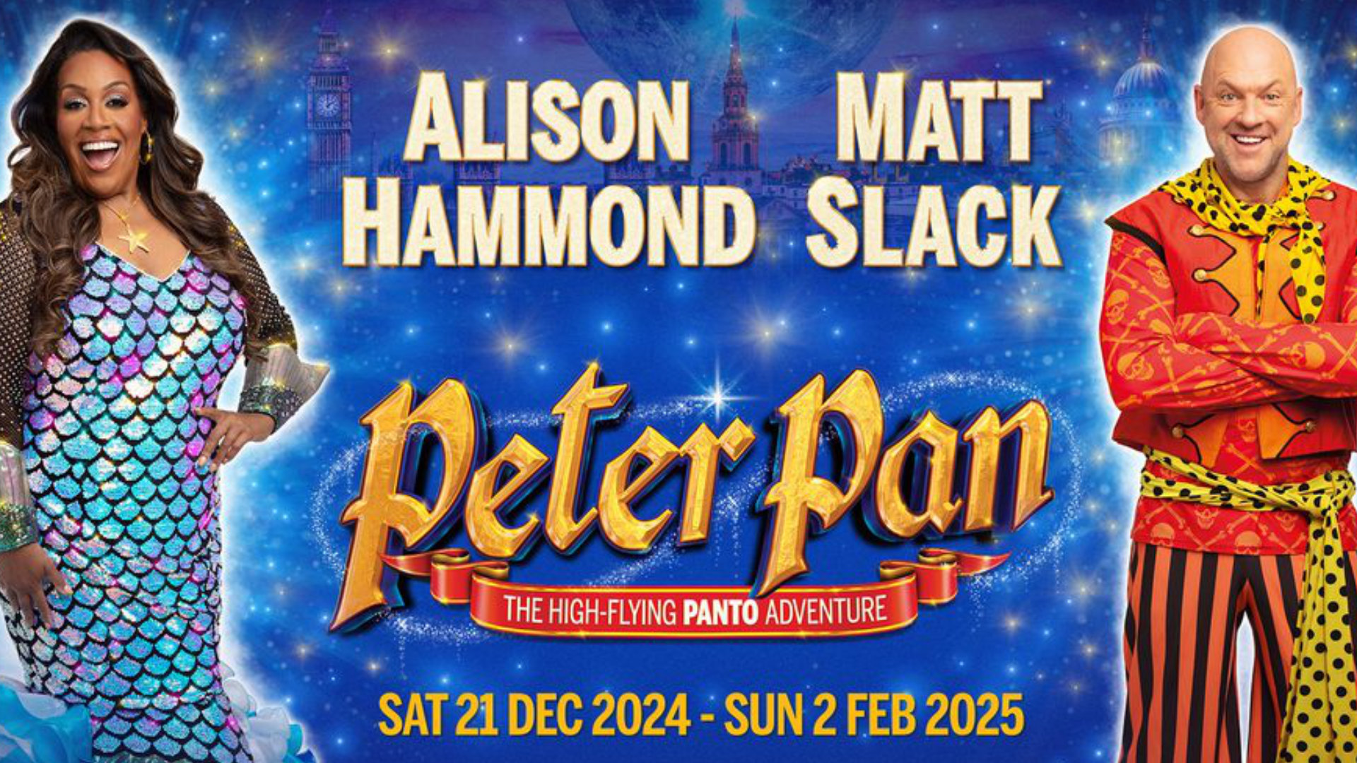 Peter Pan at Birmingham Hippodrome Panto